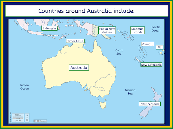 Identifying cities and states of Australia - KS1/KS2 - Teach It Forward
